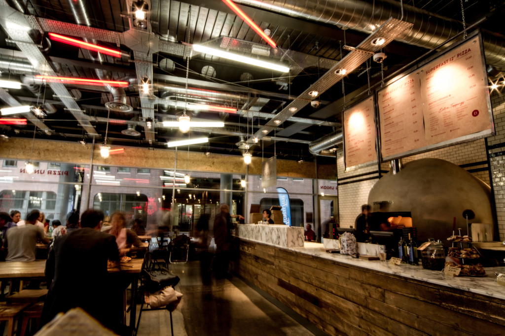 Pizza Union| Spitalfields | Interior shot | We Love Food, It’s All We ...